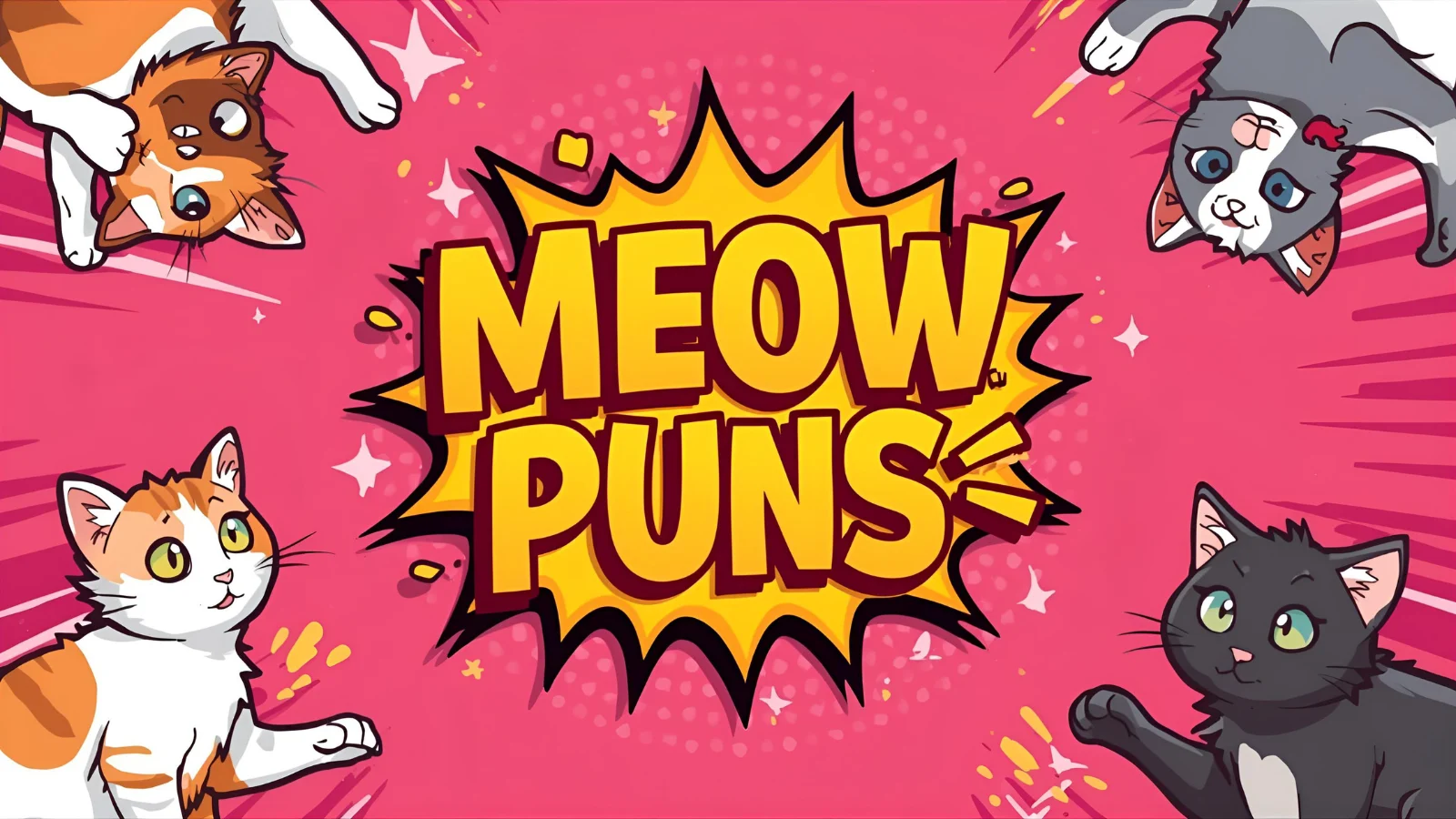 580+ Meow Puns For 2025-2026