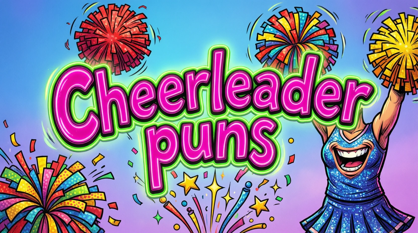 667+ Cheerleader Puns & Jokes One Liner 2026