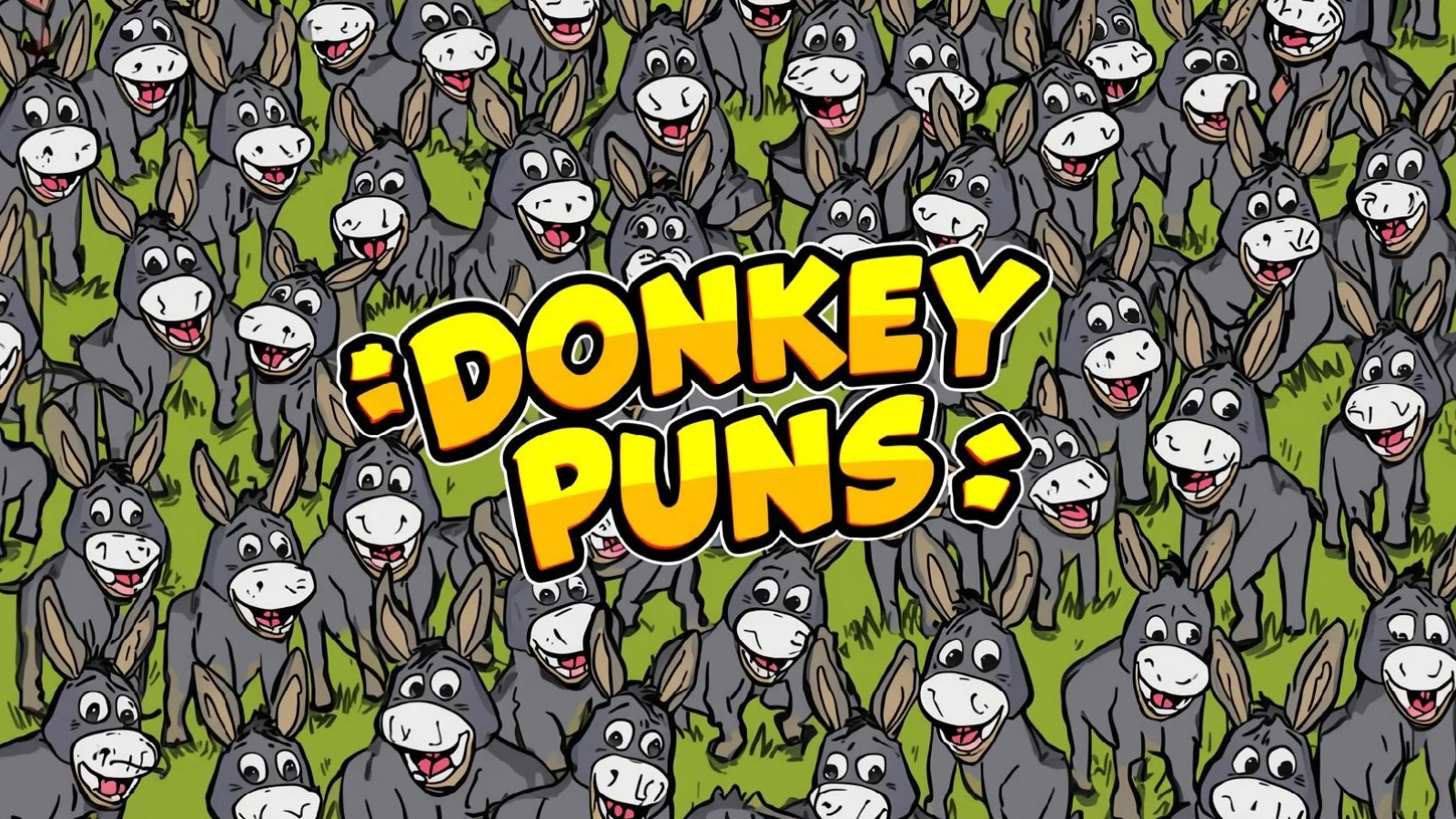333+ Donkey Puns & Jokes One-Liners 2026 That’ll Kick Your Boredom Away
